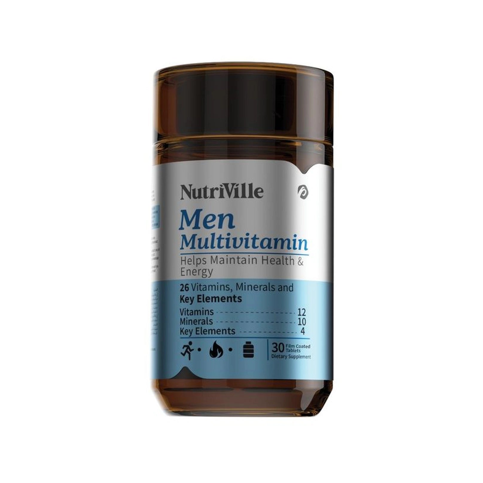 Nutriville Men Multivitamin 30 Capsules – AlFouad Pharmacies