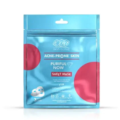 Eva Acne Prone Sheet Mask 3 Pcs