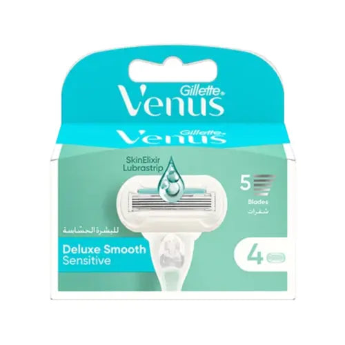 Gillette Venus 5 Deluxe Smooth Sensitive (4 Blades)