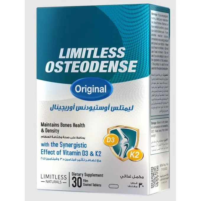 Limitless Osteodense 30 Tablets – AlFouad Pharmacies