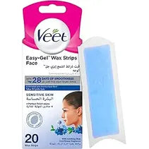 Veet Wax 20PCS. Face (Blue)